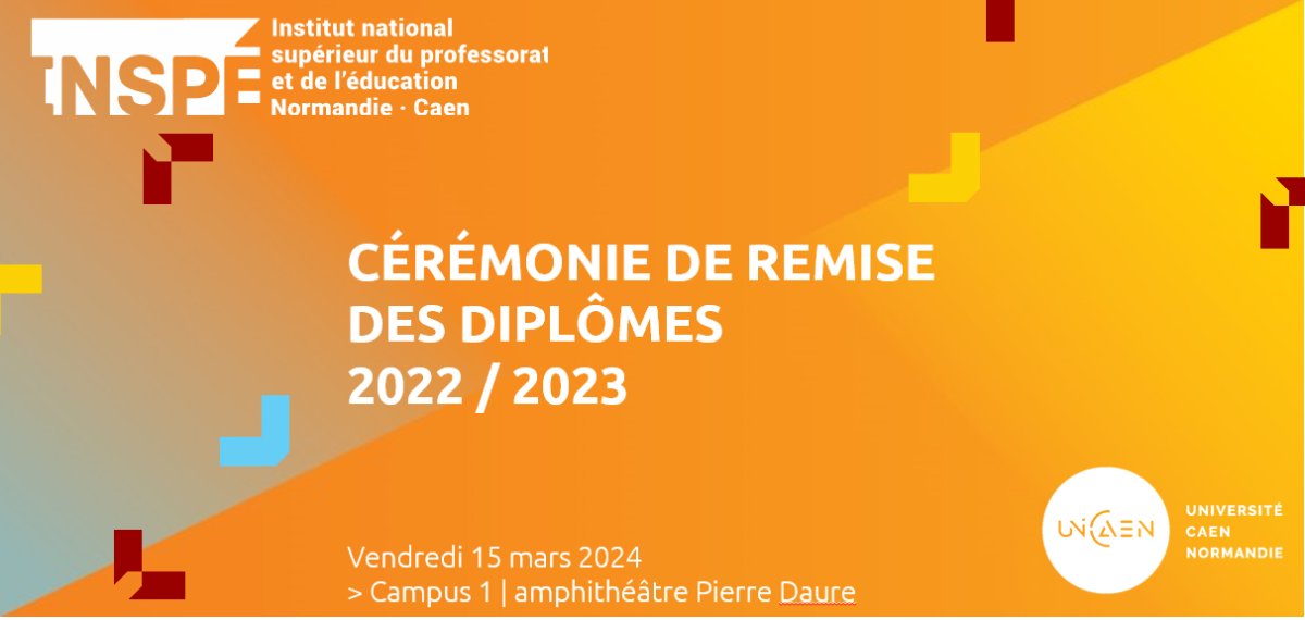 Les diplômés de l'INSPÉ de Caen Normandie · INSPE · Institut national ...